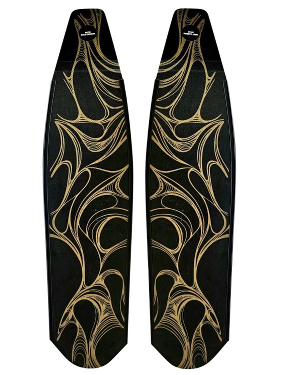 DiveR Freediving Fin Blades - It's Gold ($479 - $727) | ODG Australia
