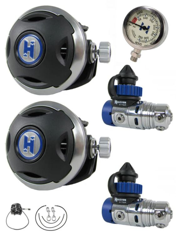Halcyon Halo Tech Diver Regulator Set ($2299) | ODG Australia