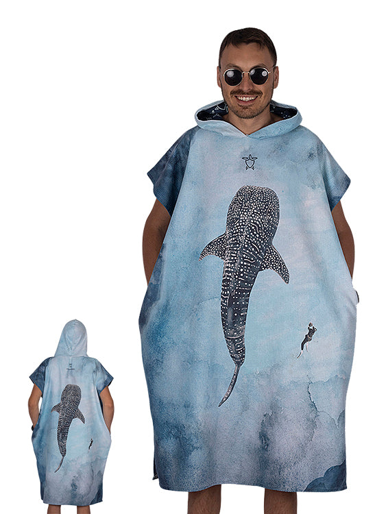Ocean Armour Whale Shark Poncho ($95) | ODG Australia