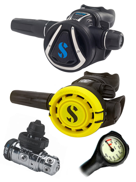 Scubapro Regulator Set MK19 Evo / C370 / Octopus + SPG ($1135) | ODG