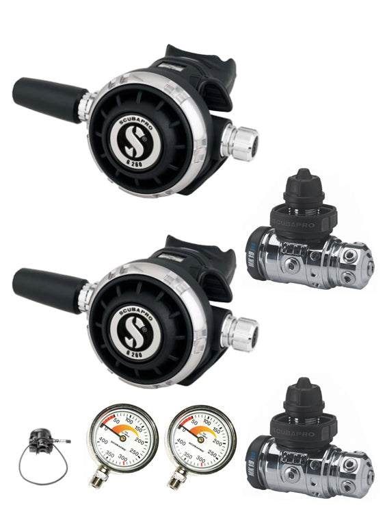 Scubapro MK25 Evo/G260 Sidemount Regulator Set ($2199) | ODG Australia