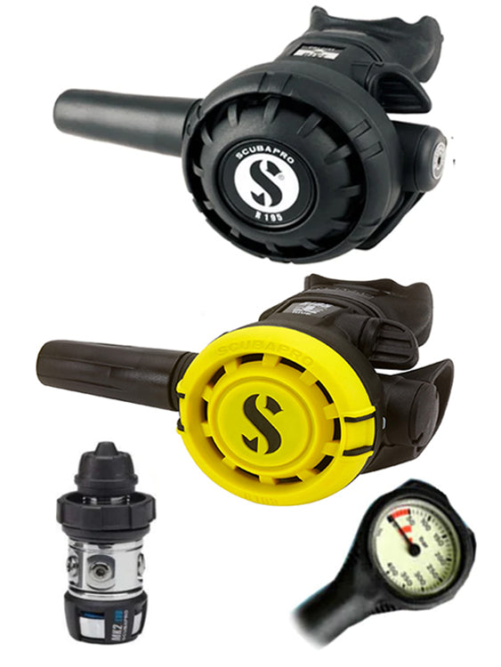 Scubapro Regulator Set MK2 Evo / R195 / R-Series Occy + SPG ($939 ...