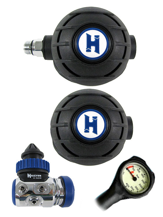 Halcyon Regulator Set: H50D (DIN) / Aura ($1399 | ODG Australia