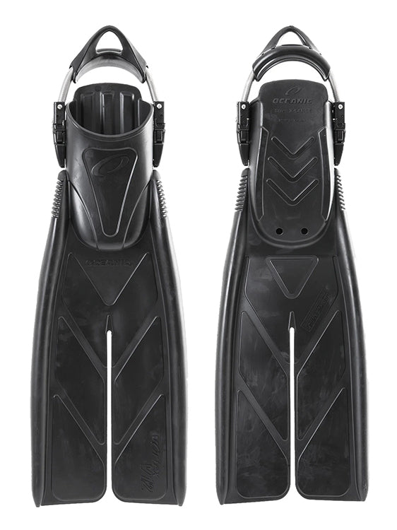 Oceanic Vortex V12 Fins w/ Spring Straps ($319) | ODG Australia